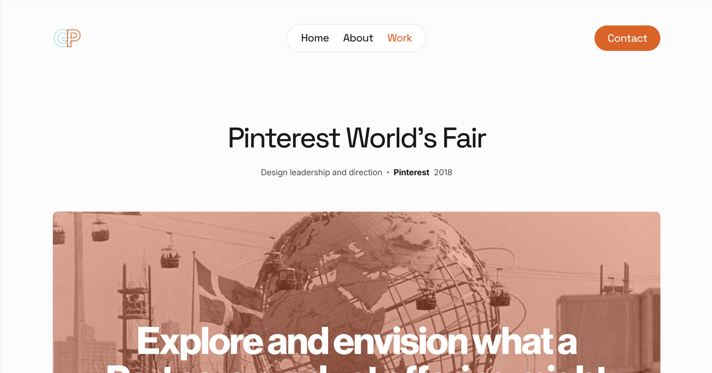 Pinterest World's Fair · George Penston