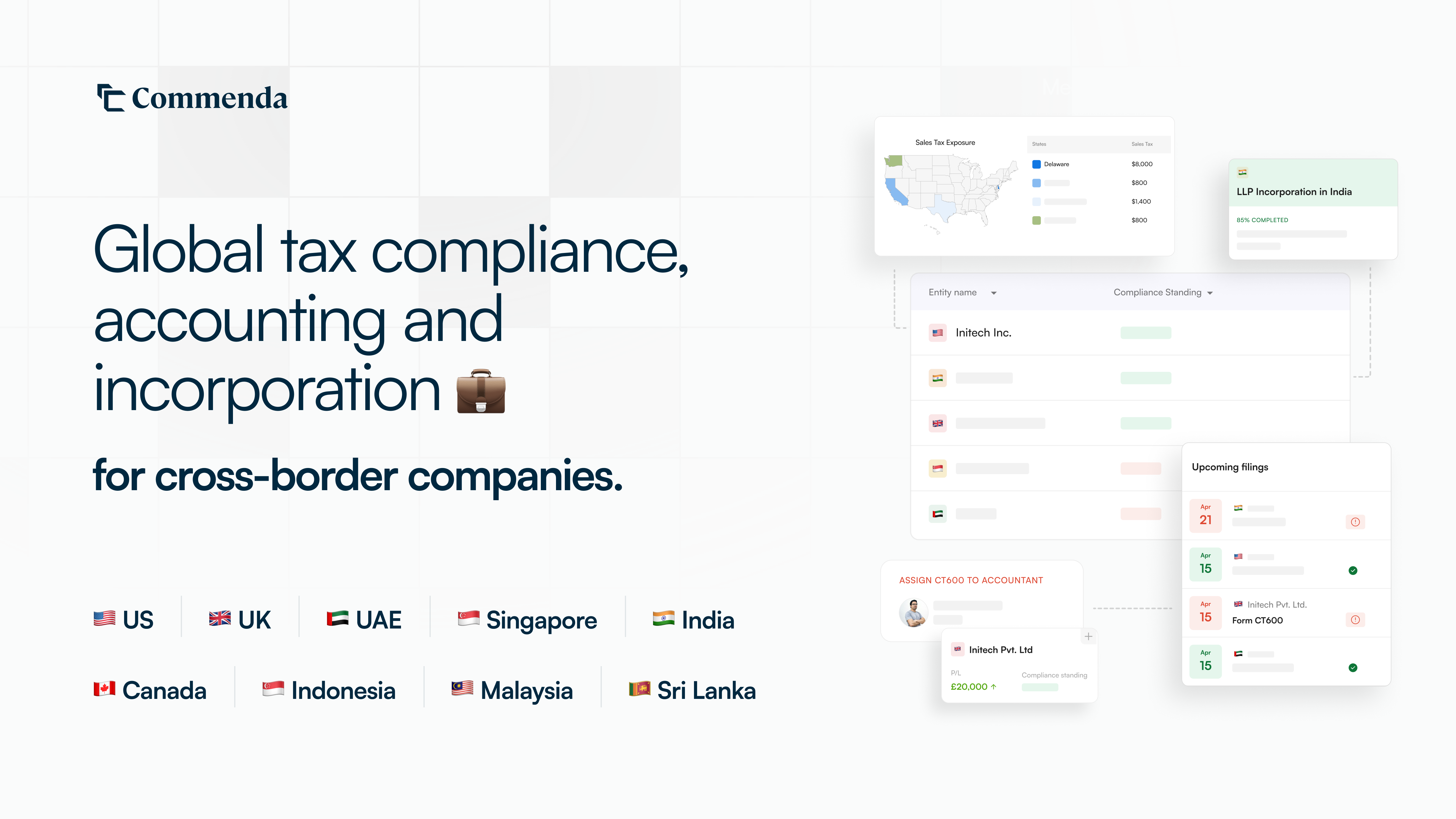 Commenda: Global tax compliance for cross-border companies