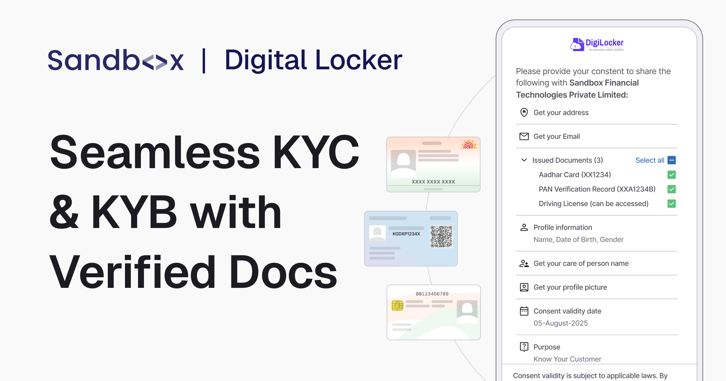 DigiLocker API | Fetch Verified KYC & KYB Documents