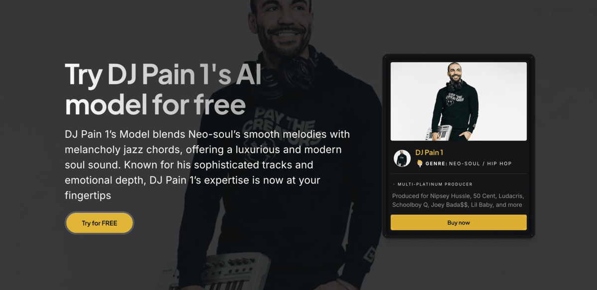 Collab Club - Generate Neo-Soul and Jazz Chords with DJ Pain 1's AI Model | Lemonaide.ai