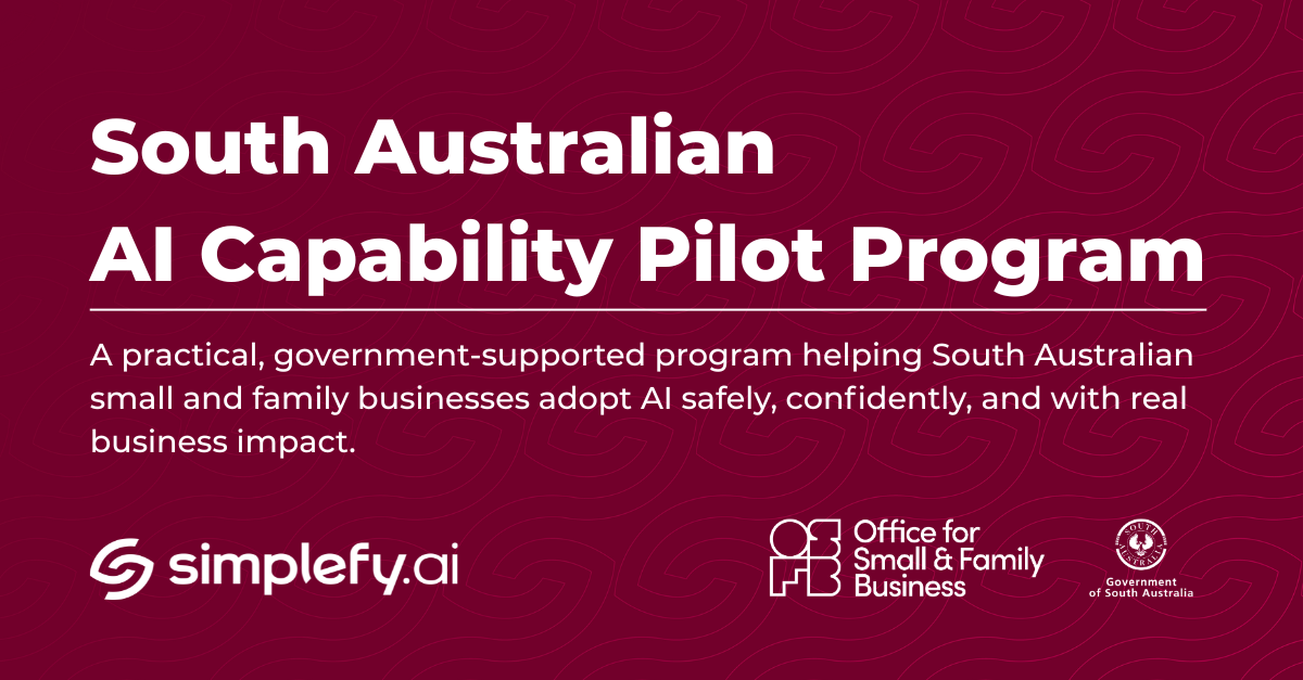 South Australian AI Capability Pilot Program | simplefy.ai