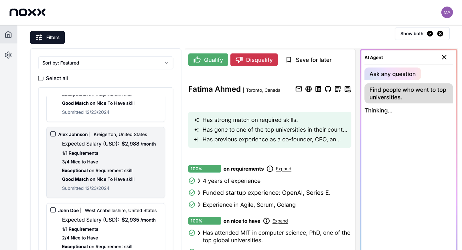 About - Hire Global Talent with AI Solutions - Noxx