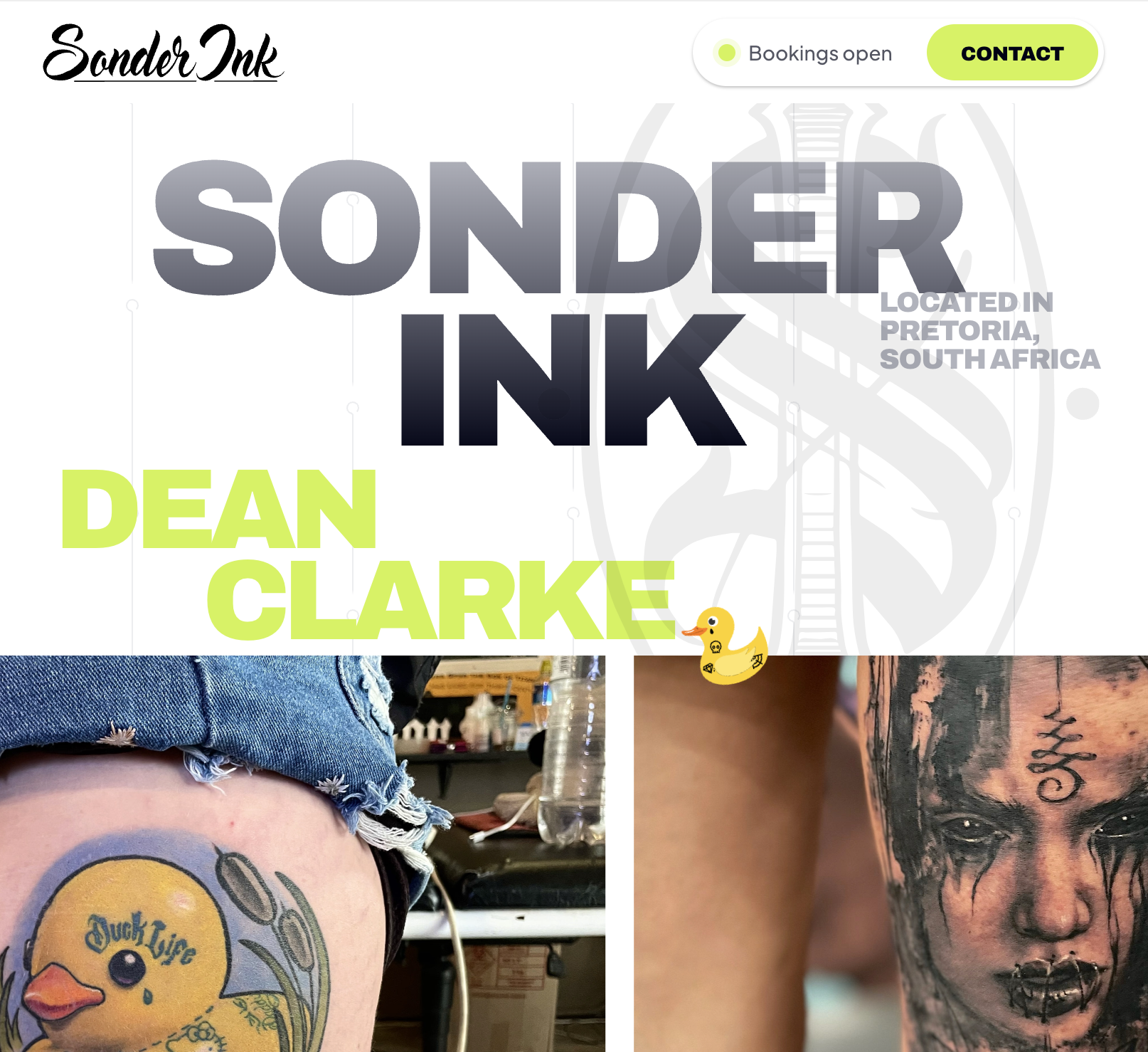 Sonder Ink | Dean Clarke