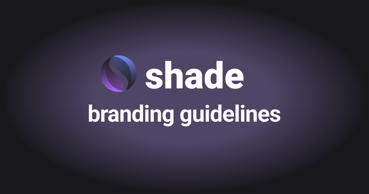Shade Protocol - Branding