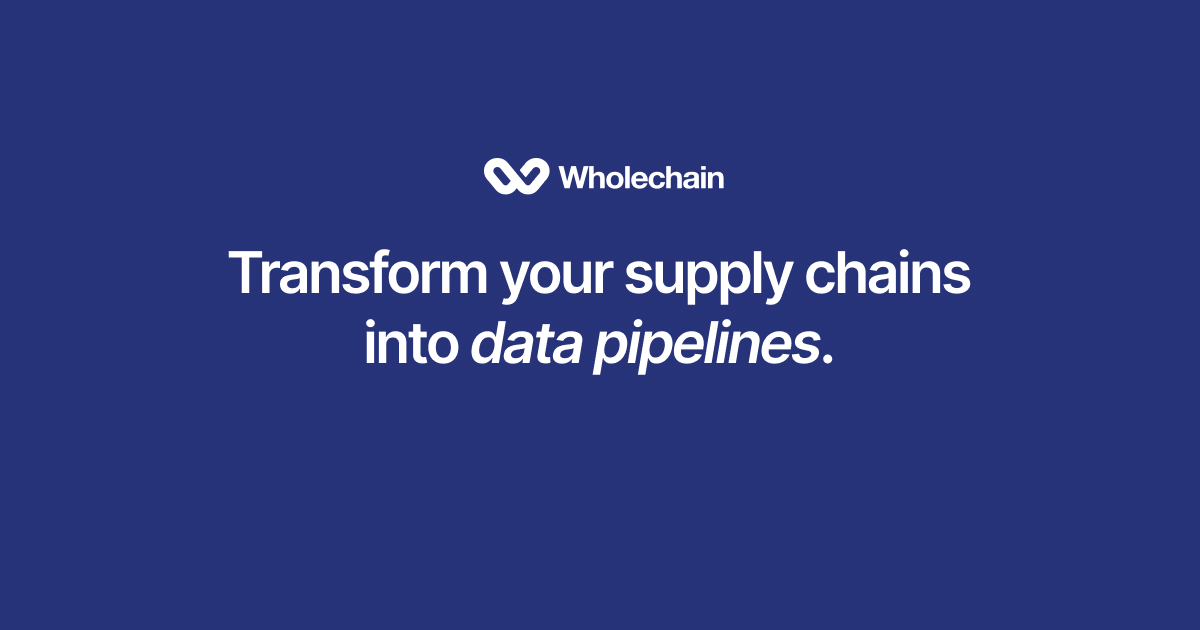 Supply Chain Traceability Software Using Blockchain | Wholechain