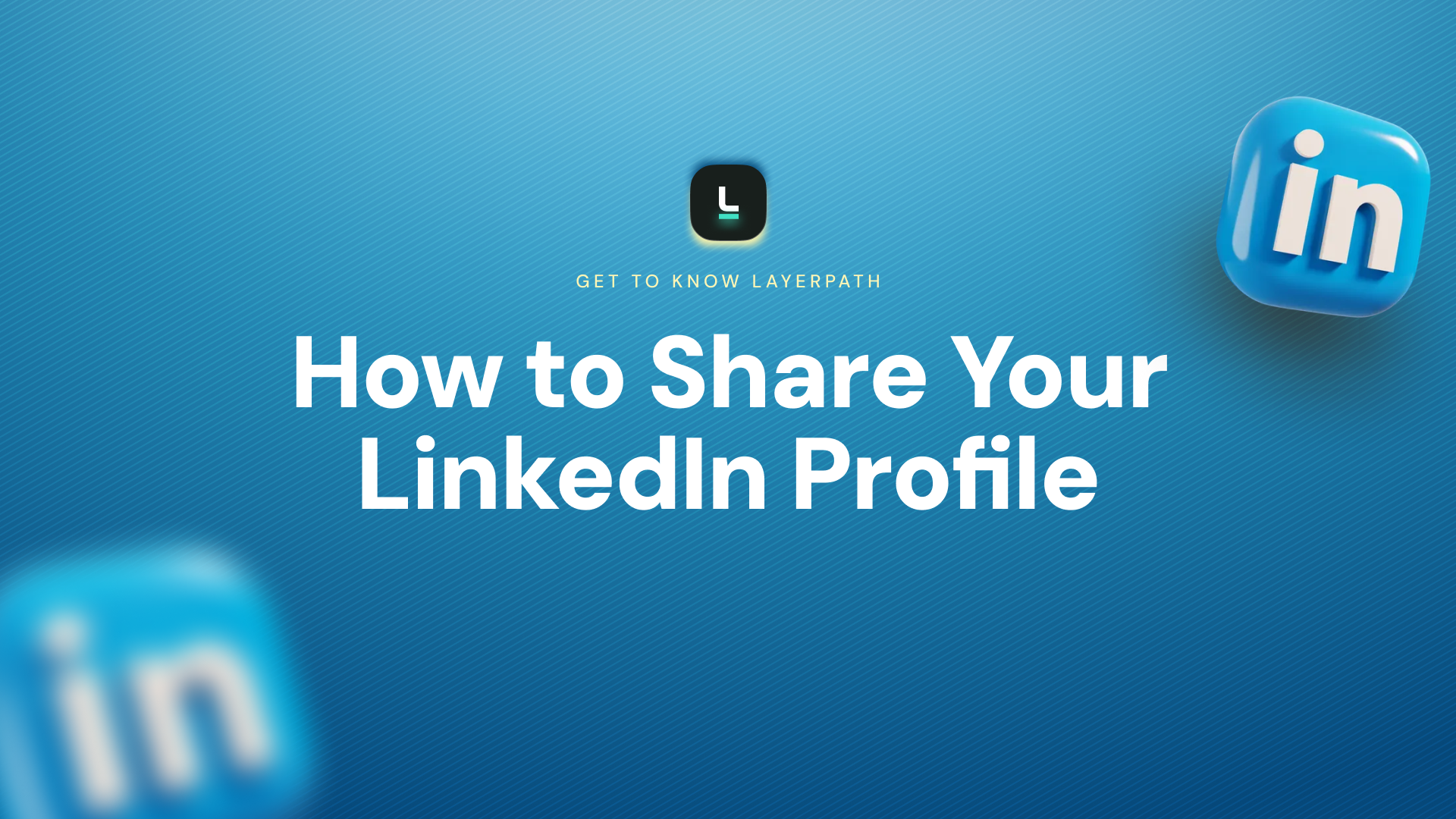 How to Share Your LinkedIn Profile