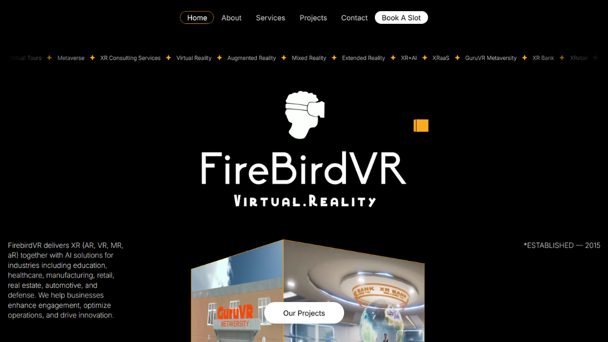 FirebirdVR | Transforming Industries with XR (AR, VR, MR, aR) Together ...