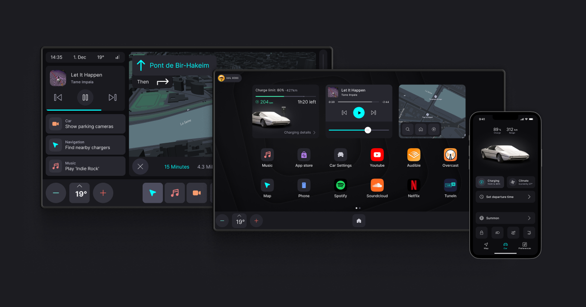 SnappOS - AAOS Infotainment
