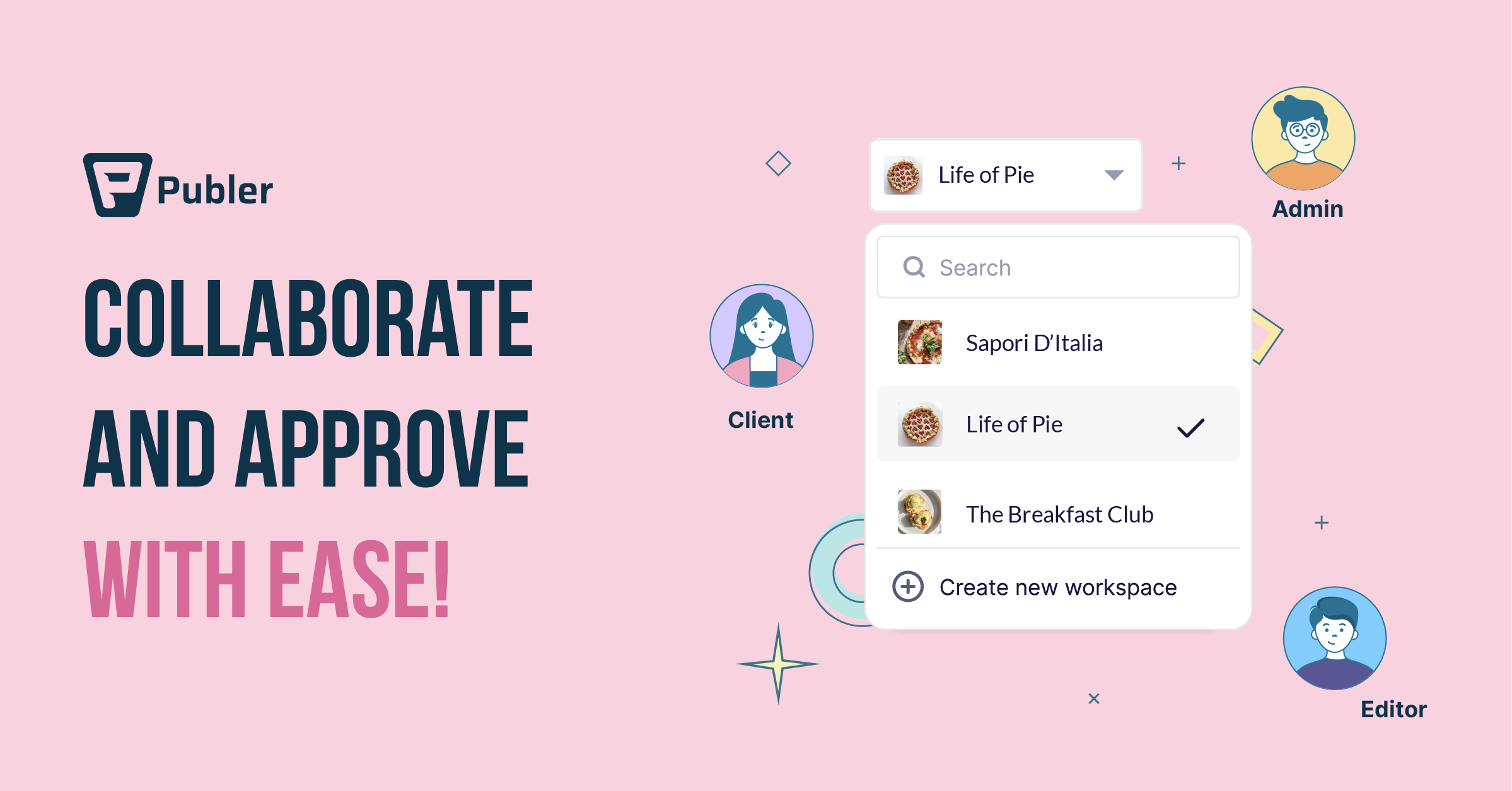 Smart Social Media Collaboration Tools | Publer Workspaces