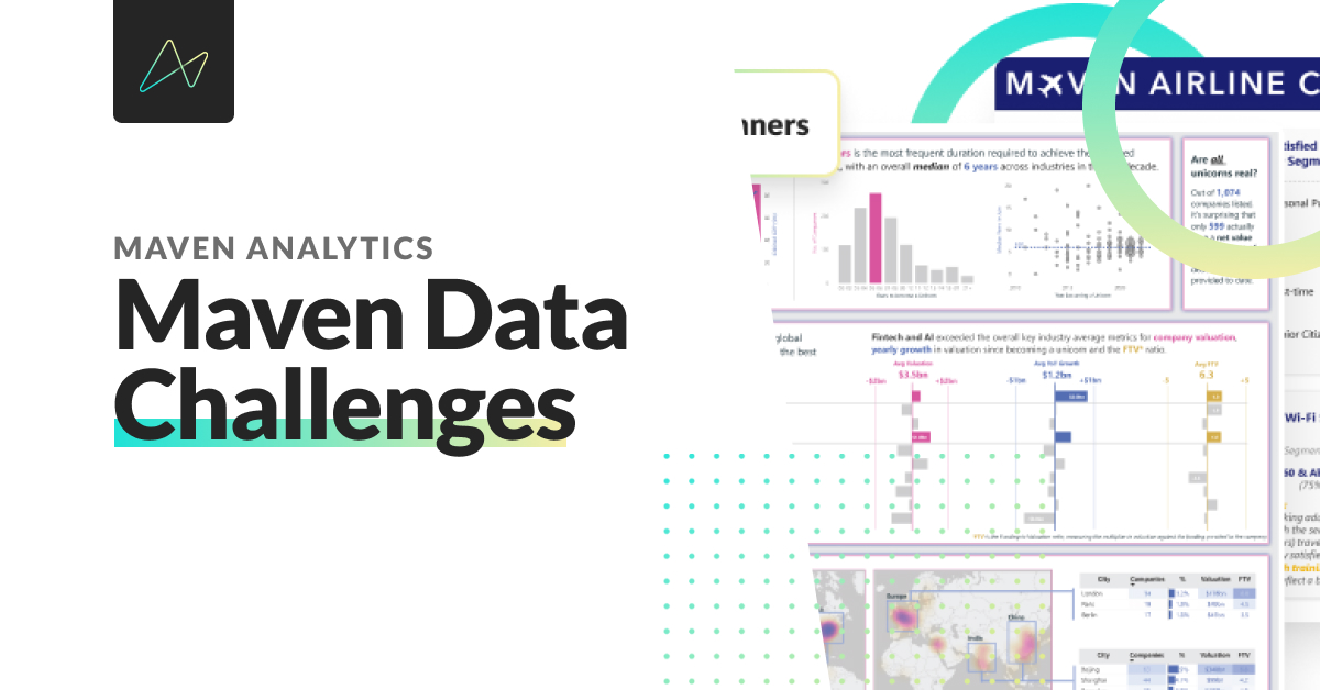 Data Challenges | Maven Analytics