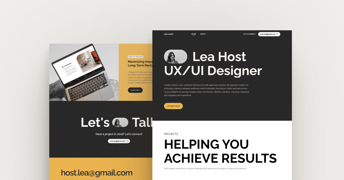 Lea Host UI UX Designer