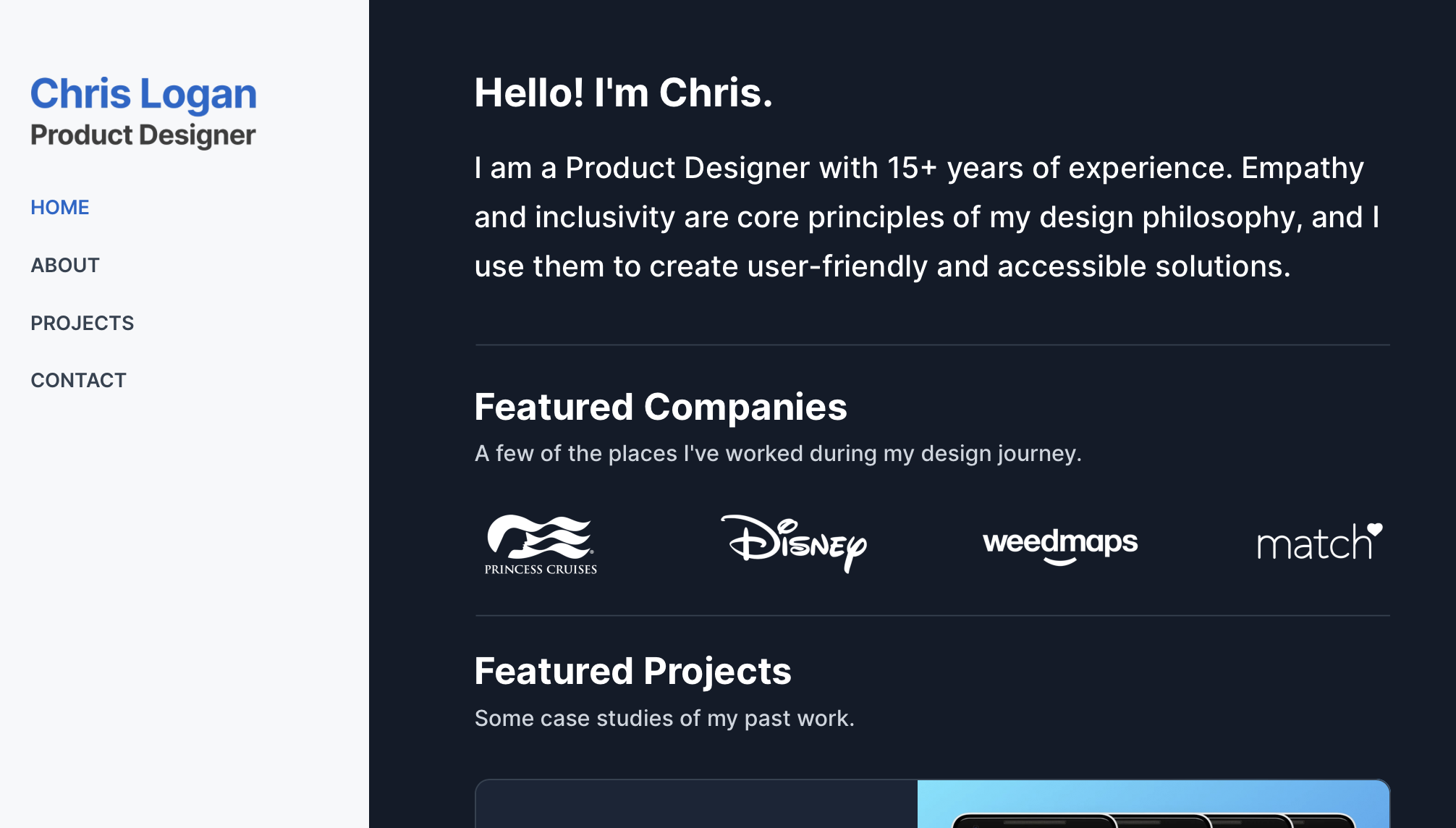 Projects | Chris Logan Product Design