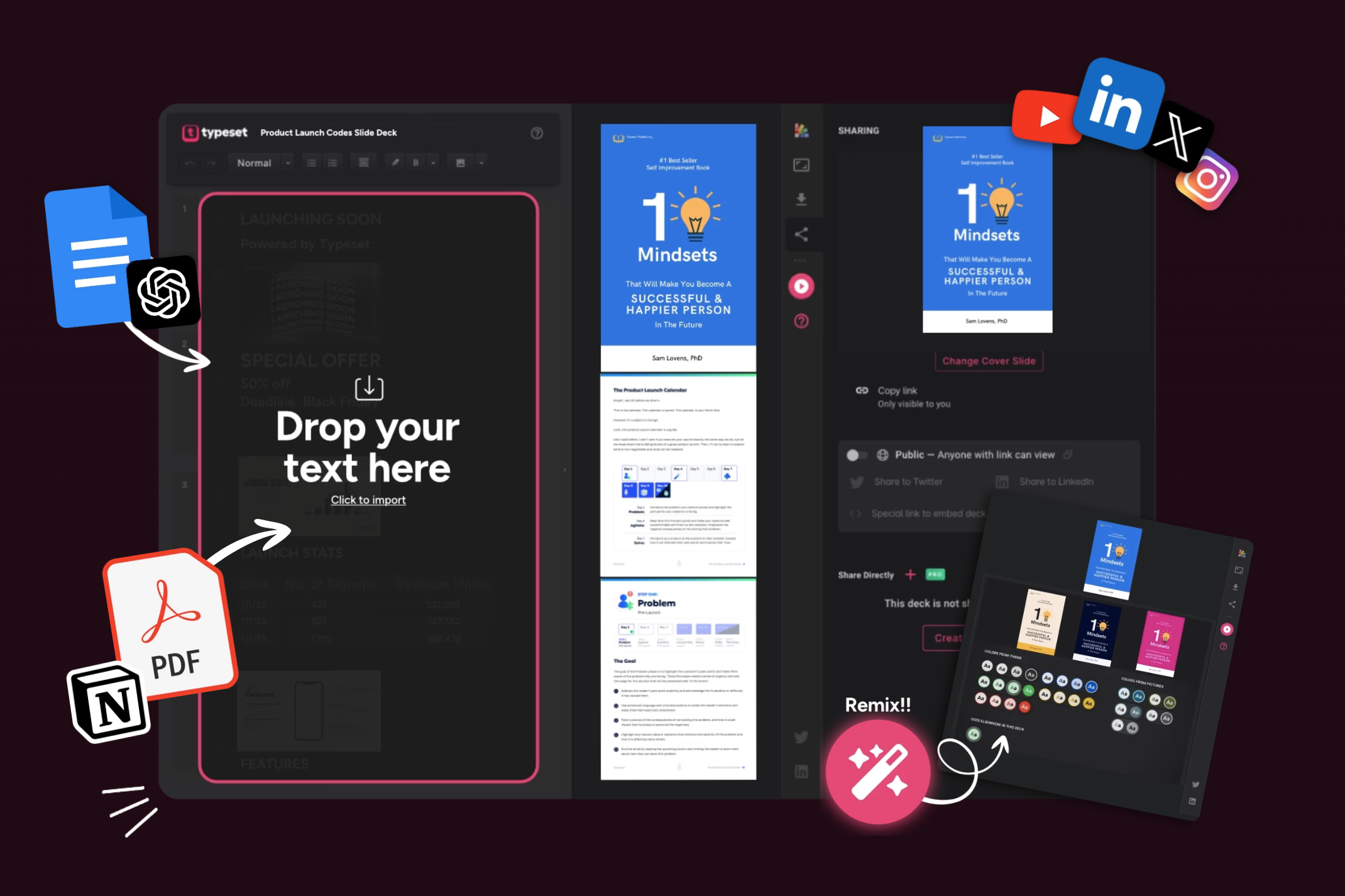 Create Custom eBooks Instantly with Typeset | AI eBook Creator