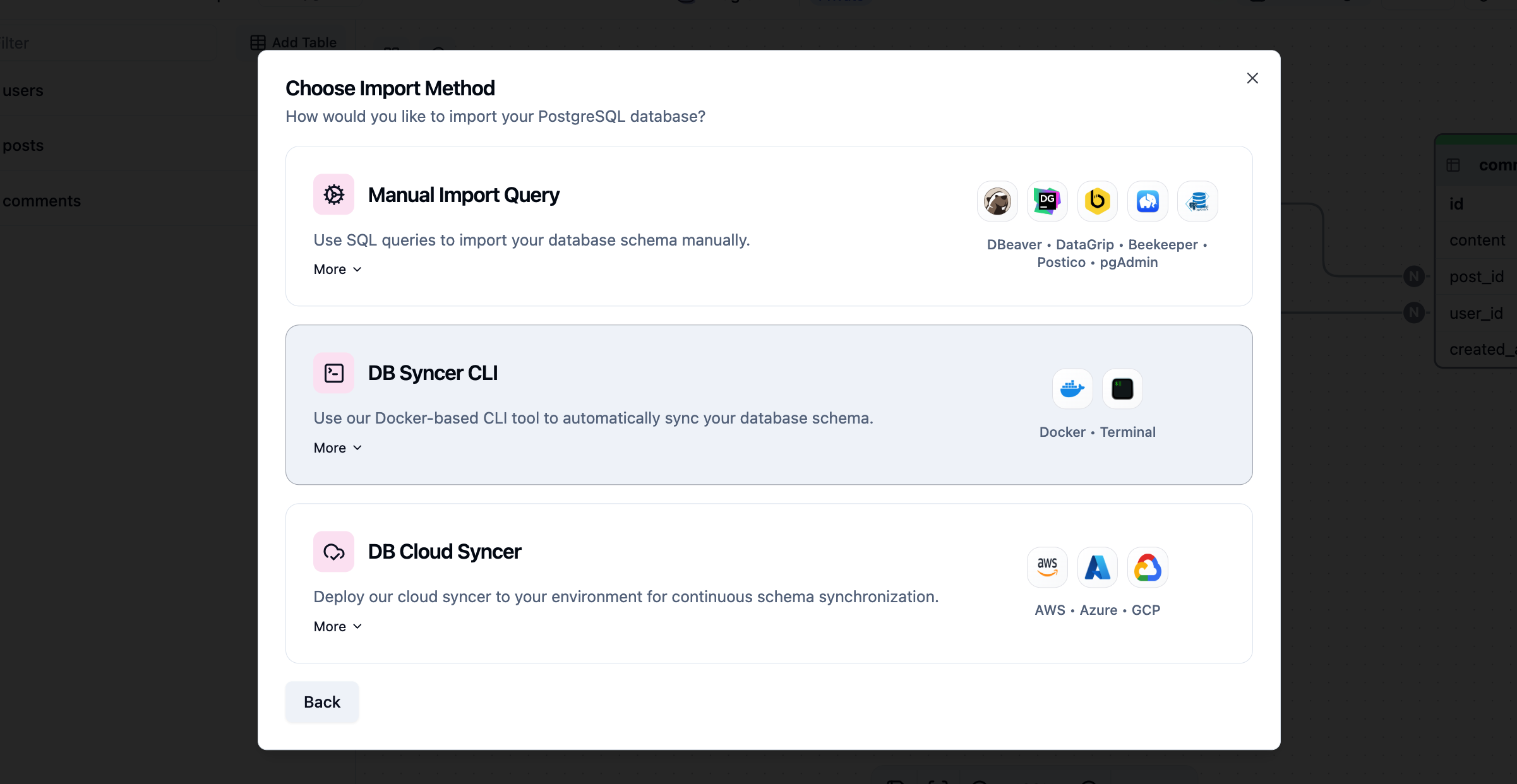 Sync Database to Diagram | Keep Your ERDs Always Up-to-Date – ChartDB
