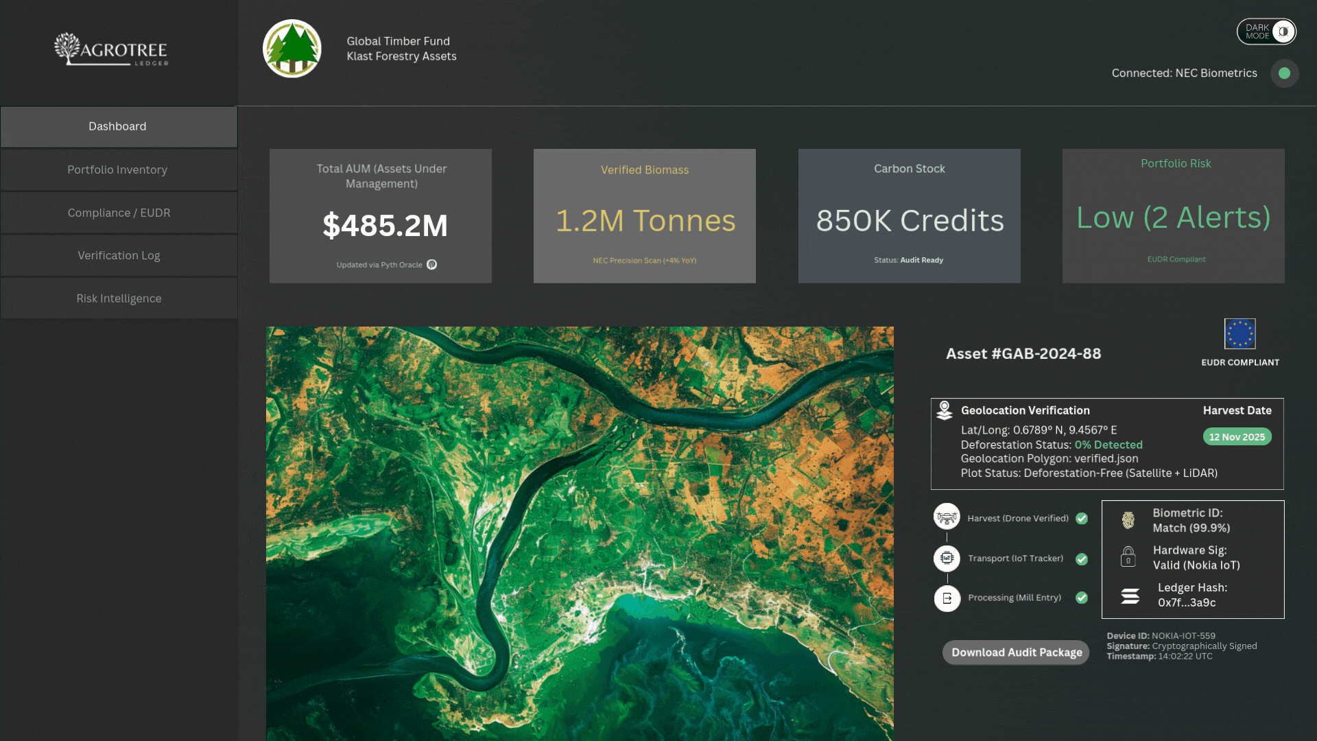 AgroTree Ledger | Institutional Timber Operating System
