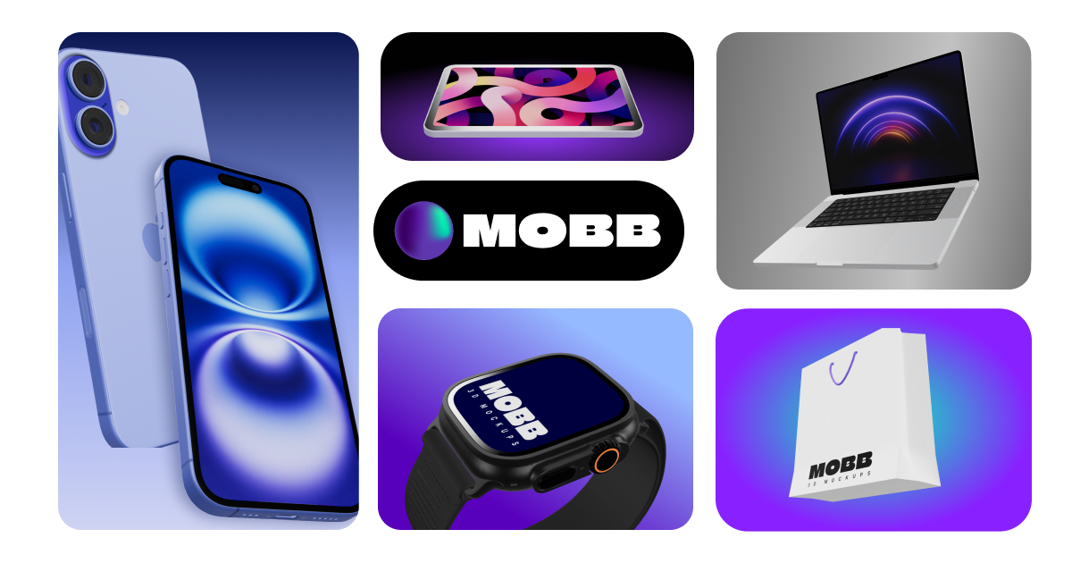MOBB - Free Online 3D Mockup Generator