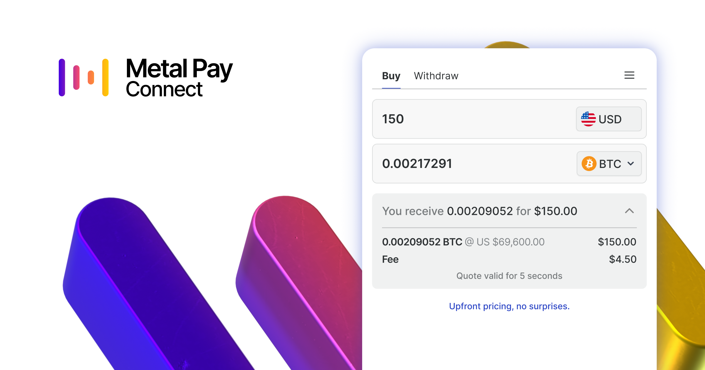 Metal Pay Connect — Metal Pay