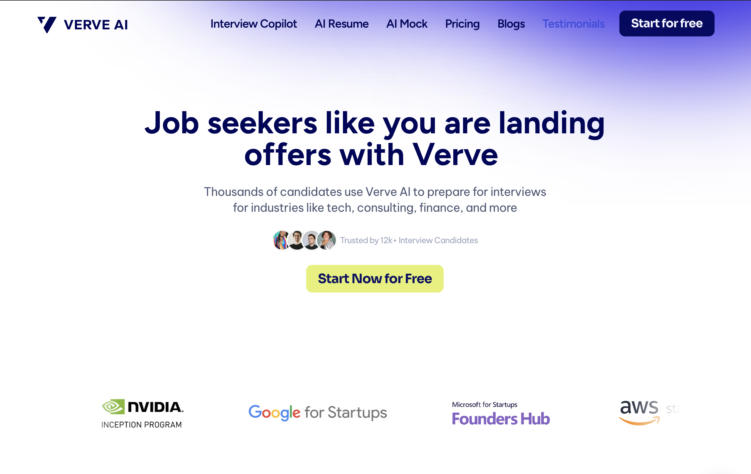 Testimoials | Verve AI