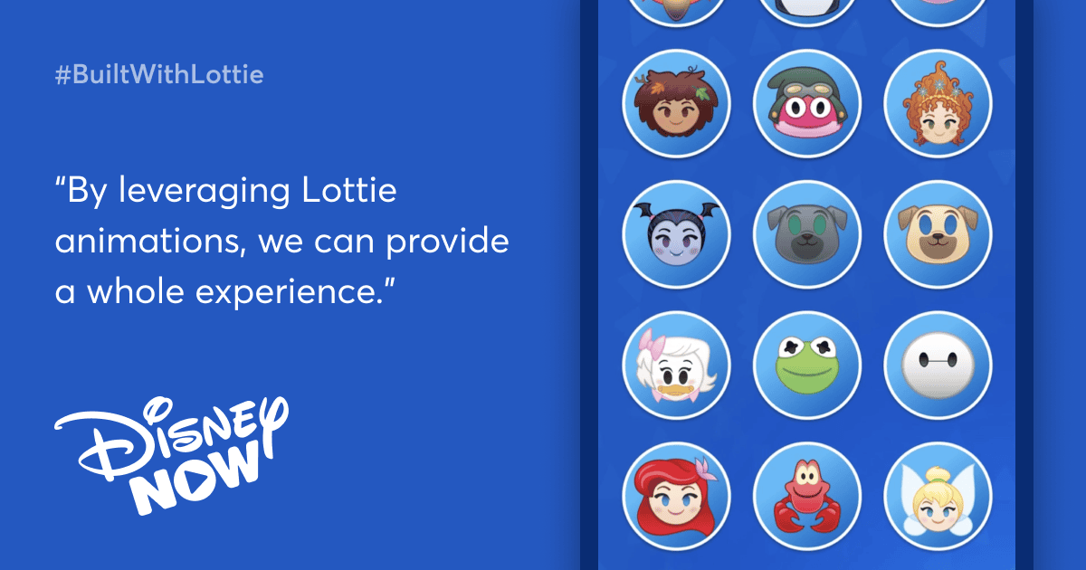 Disney + LottieFiles | Case Study