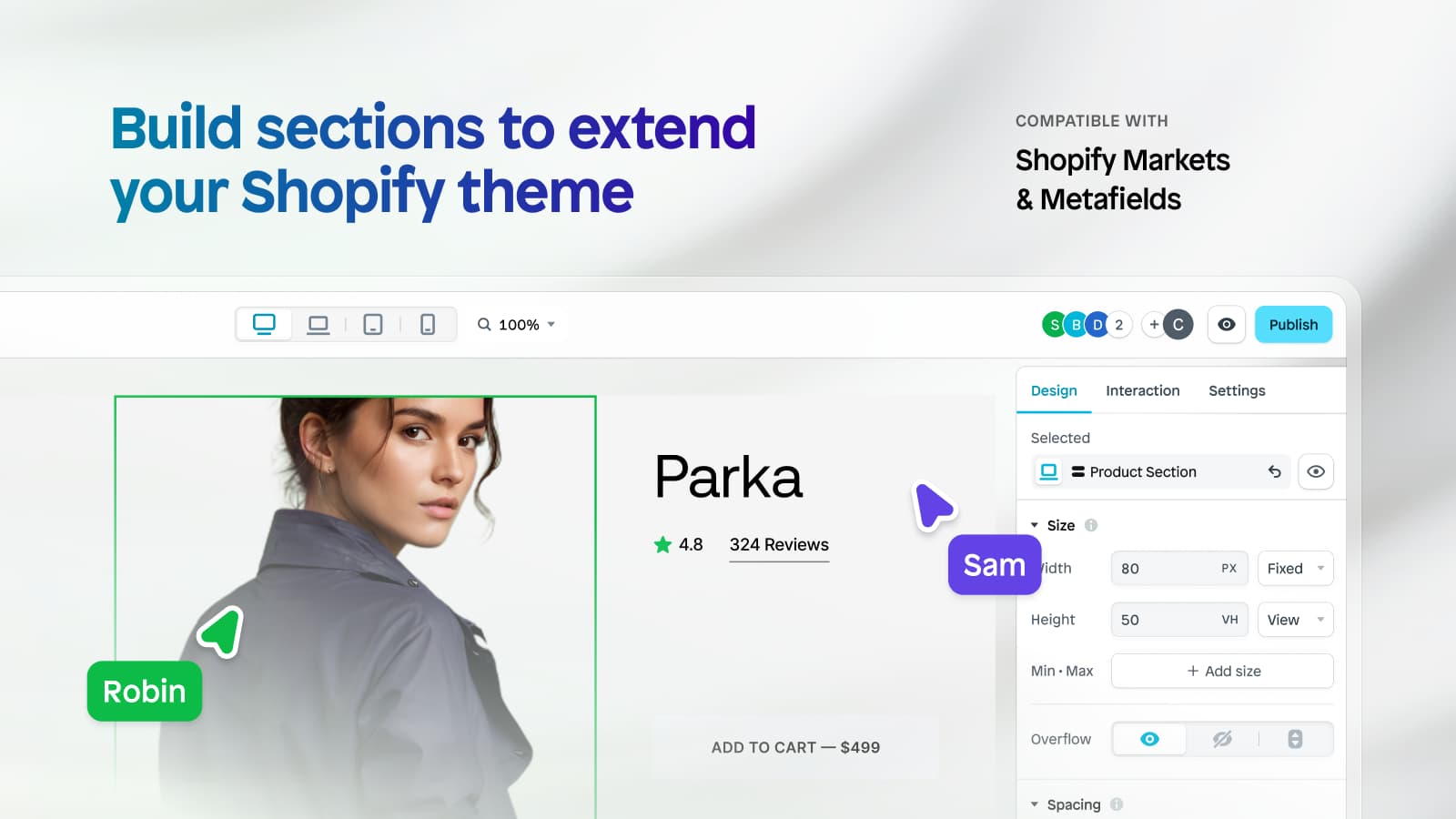Shopify Theme Sections | Instant