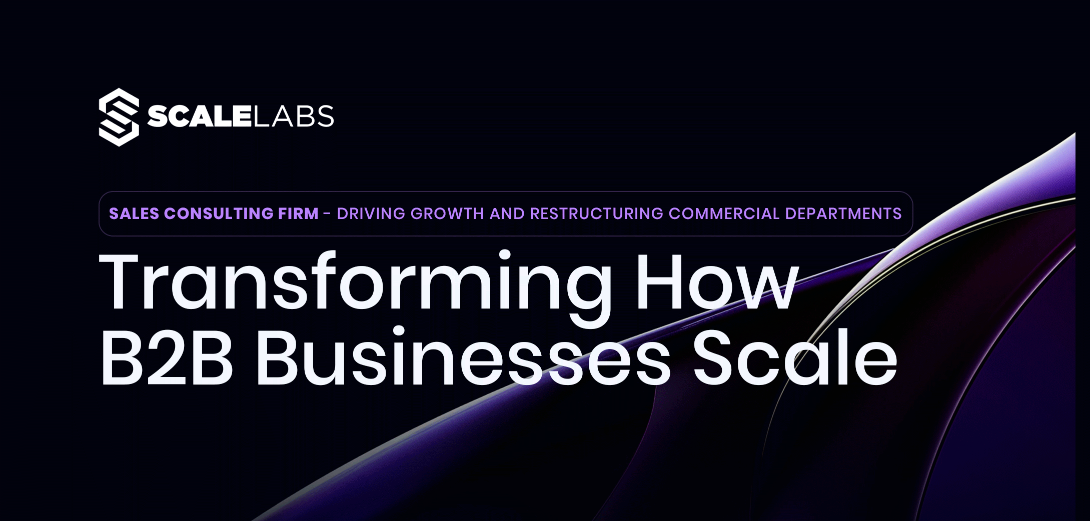 Scale Labs - Sales Consulting Firm