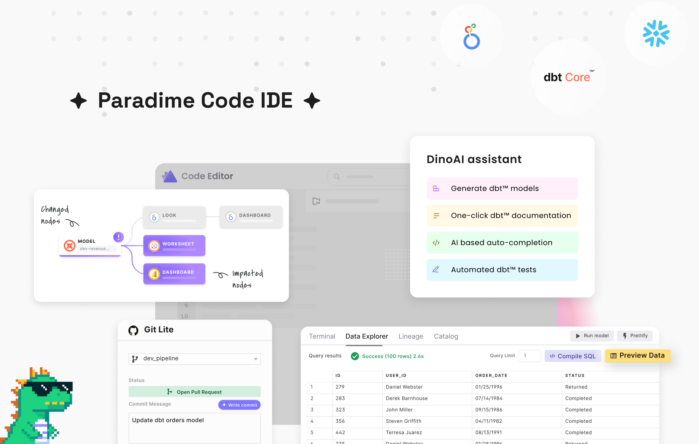 Paradime | AI-powered Code IDE aka "Cursor for data"