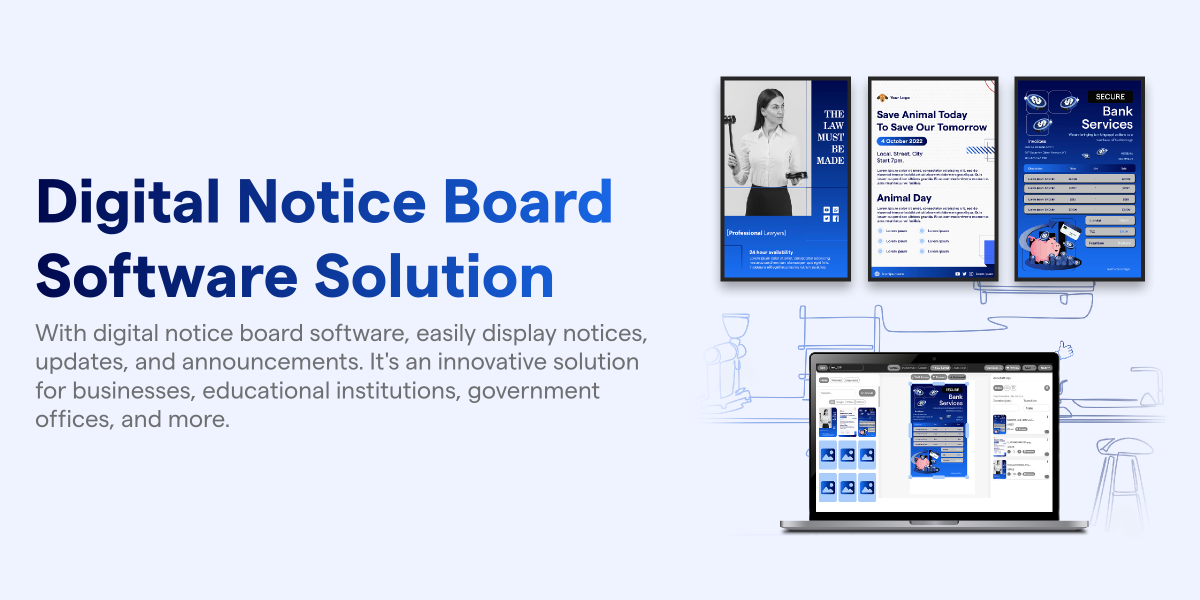Digital Notice Board Software Solution