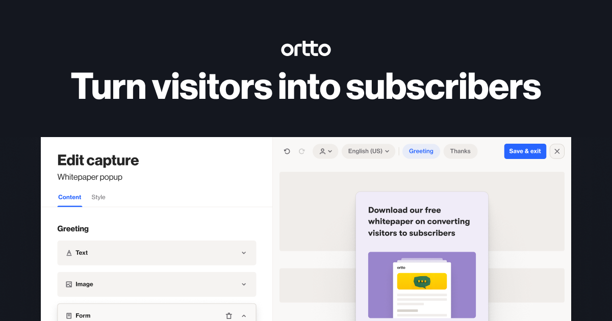 Multi-lingual marketing - language | Ortto