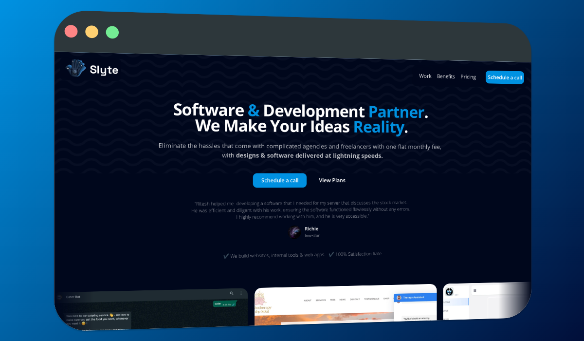 Leader in Software Design & Development