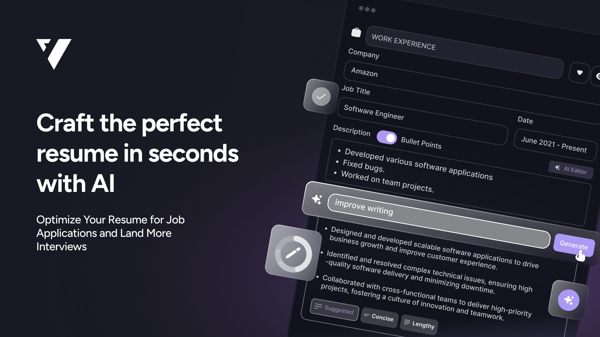 AI Resume Builder For Free | Verve AI Interview Copilot