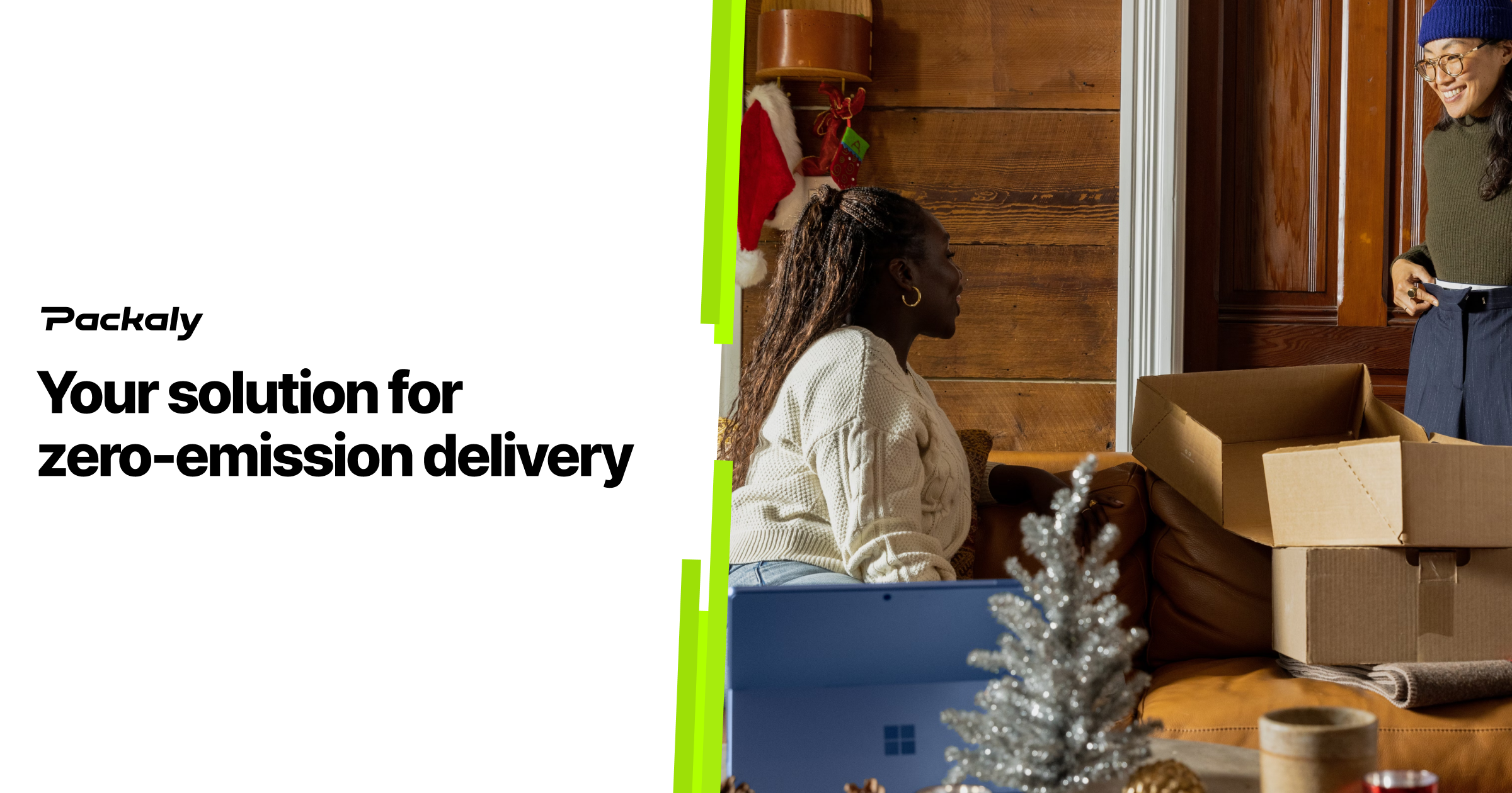 Zero Emissions Parcel Delivery - Packaly