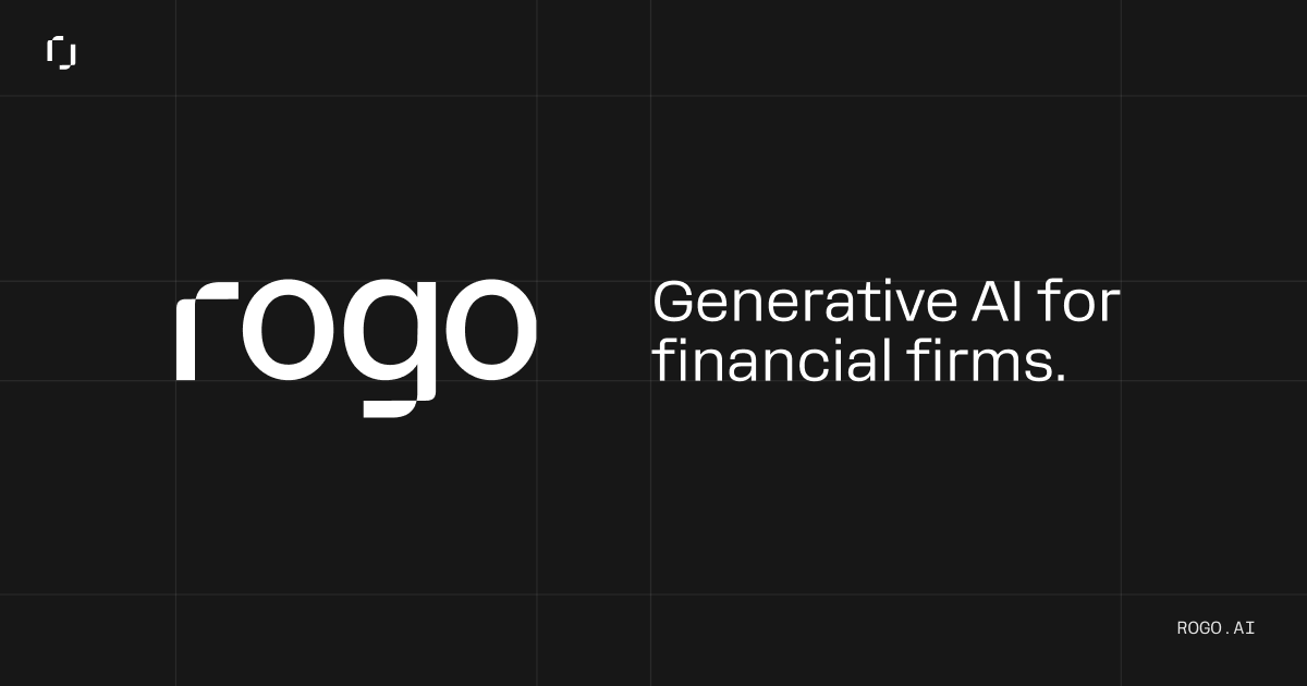 Rogo | Generative AI for Financial Firms