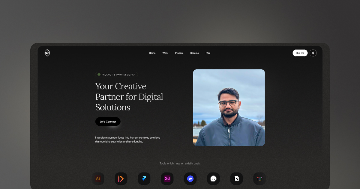 Aniket Sompura - UX/UI & Product Designer