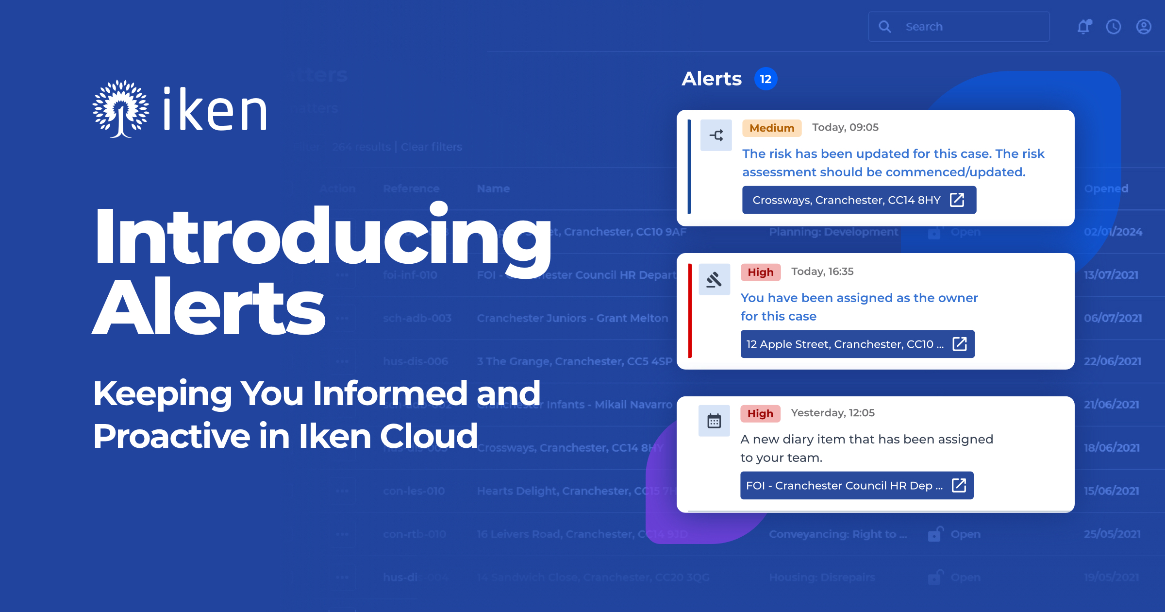 Iken Cloud Alerts | Tailored Case Management Notifications for ...