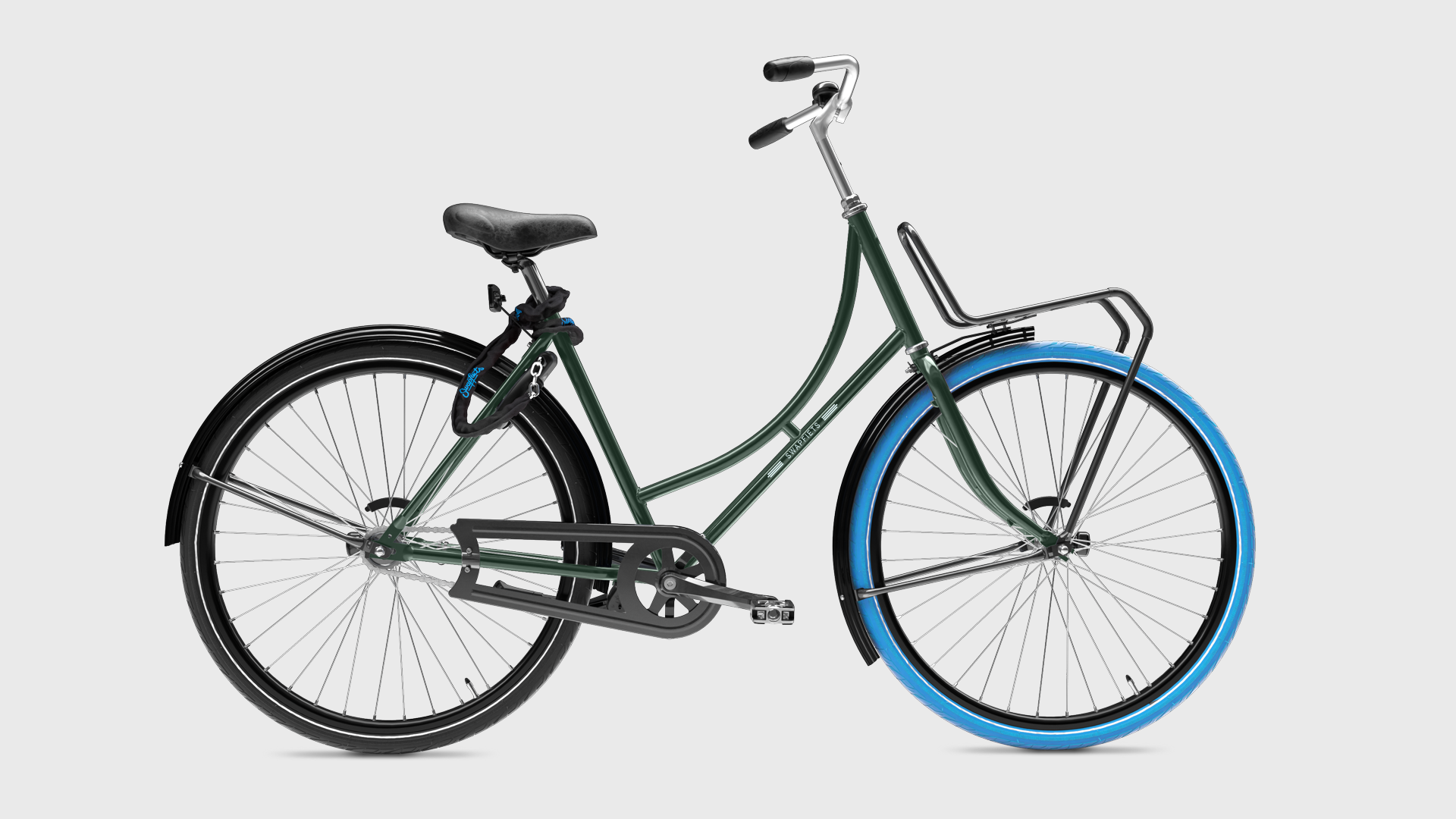 Original cykel | Klassisk hollandsk cykel med ét gear | Swapfiets