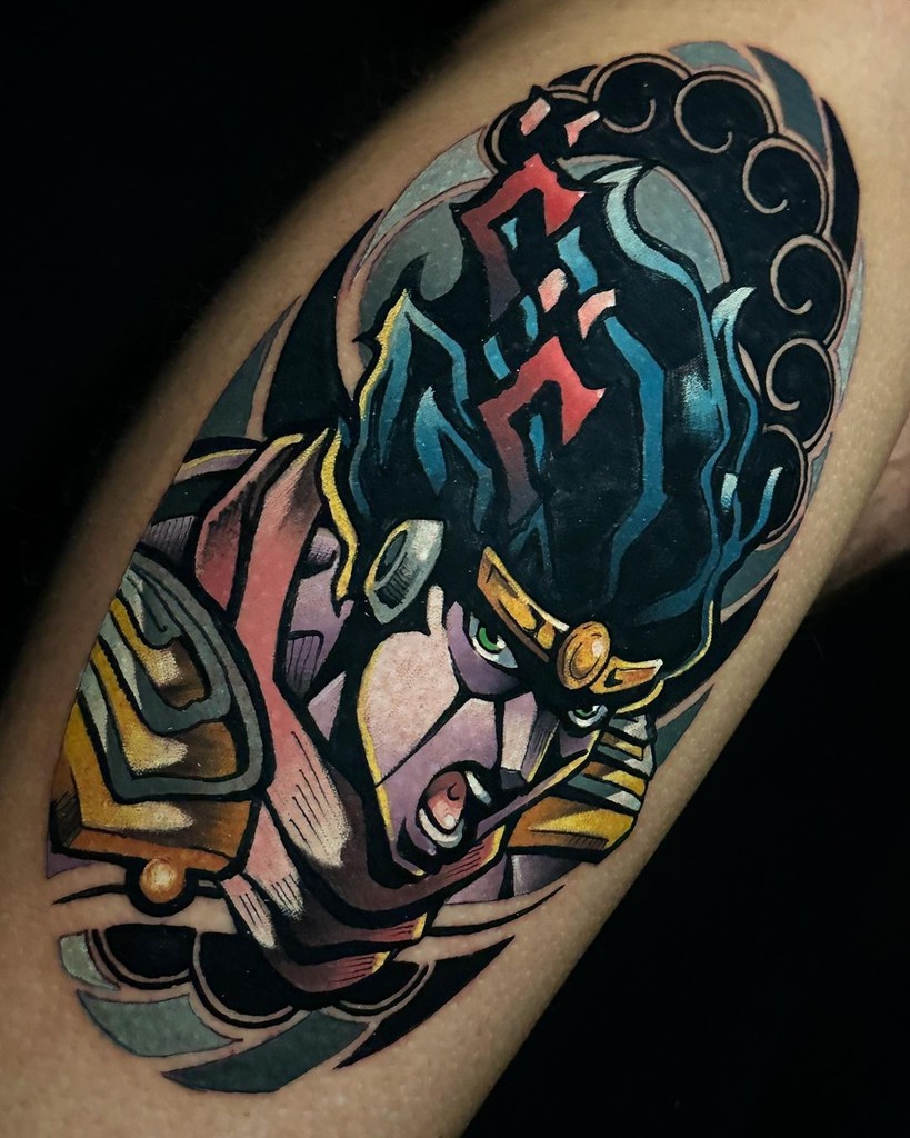 100+ Anime Tattoos from Jojos Bizarre Adventure by The Best Anime ...