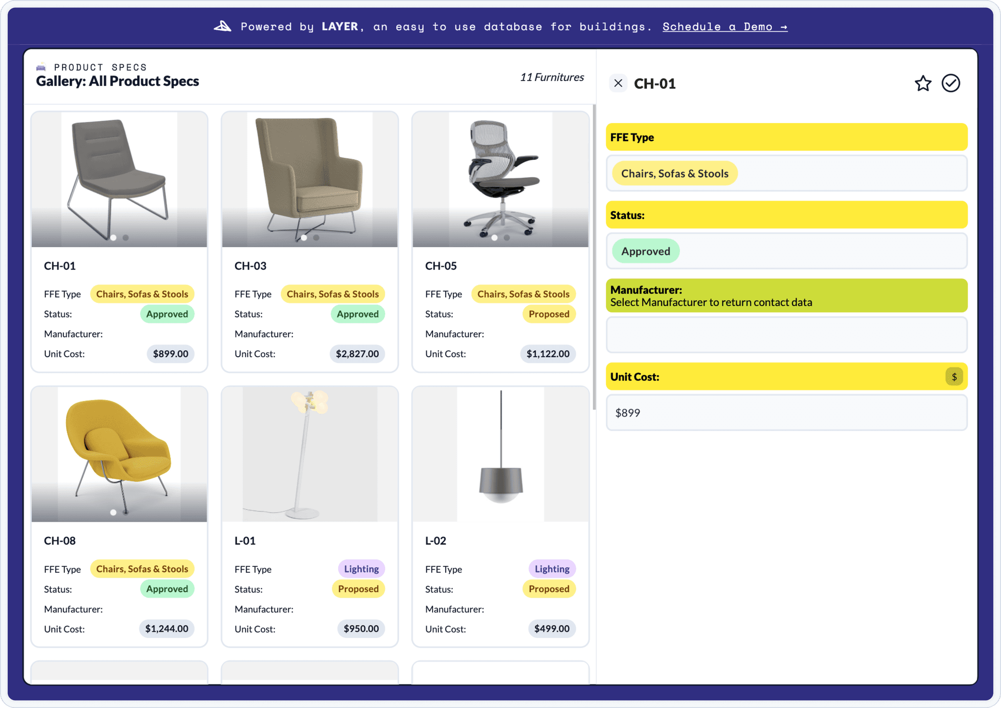 An Introduction to Furniture Schedules