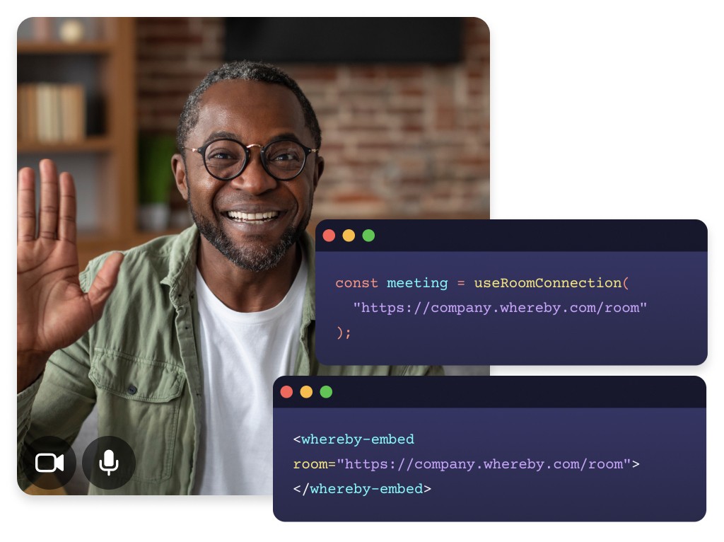 WebRTC Video Calling API and SDK | Whereby Embedded