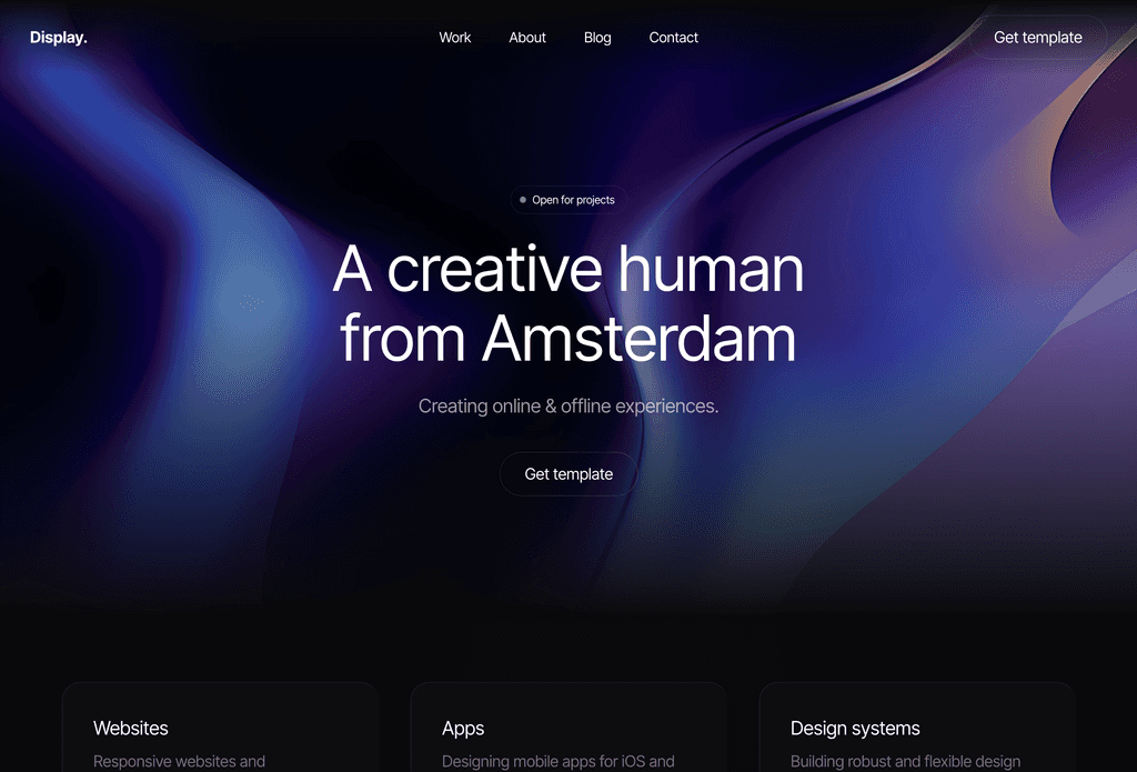 Templates | Dark Design
