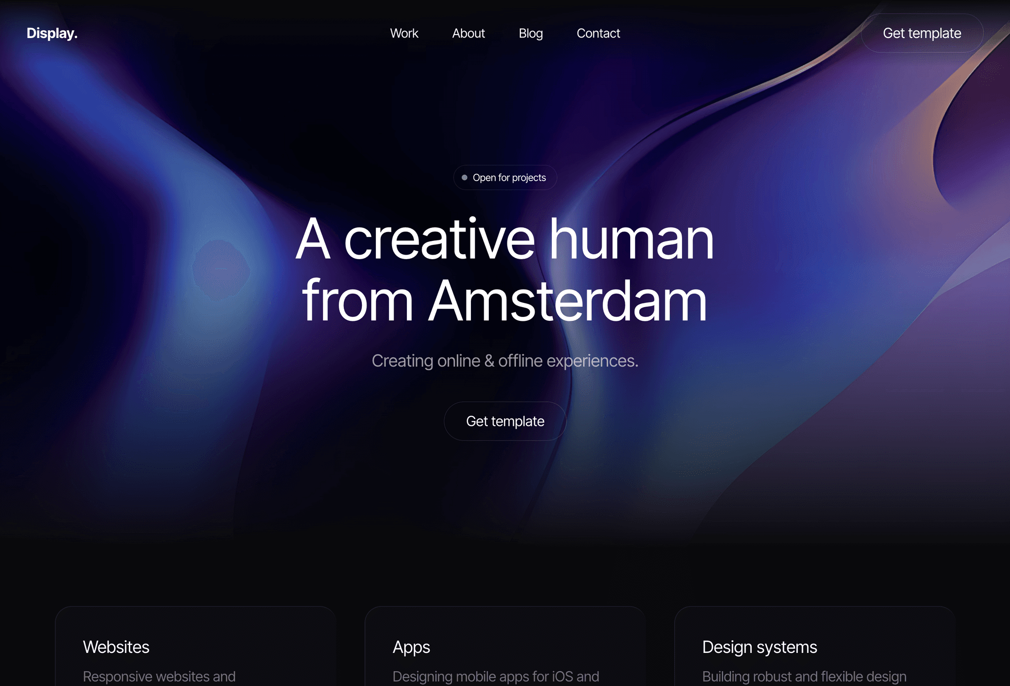 Templates | Dark Design