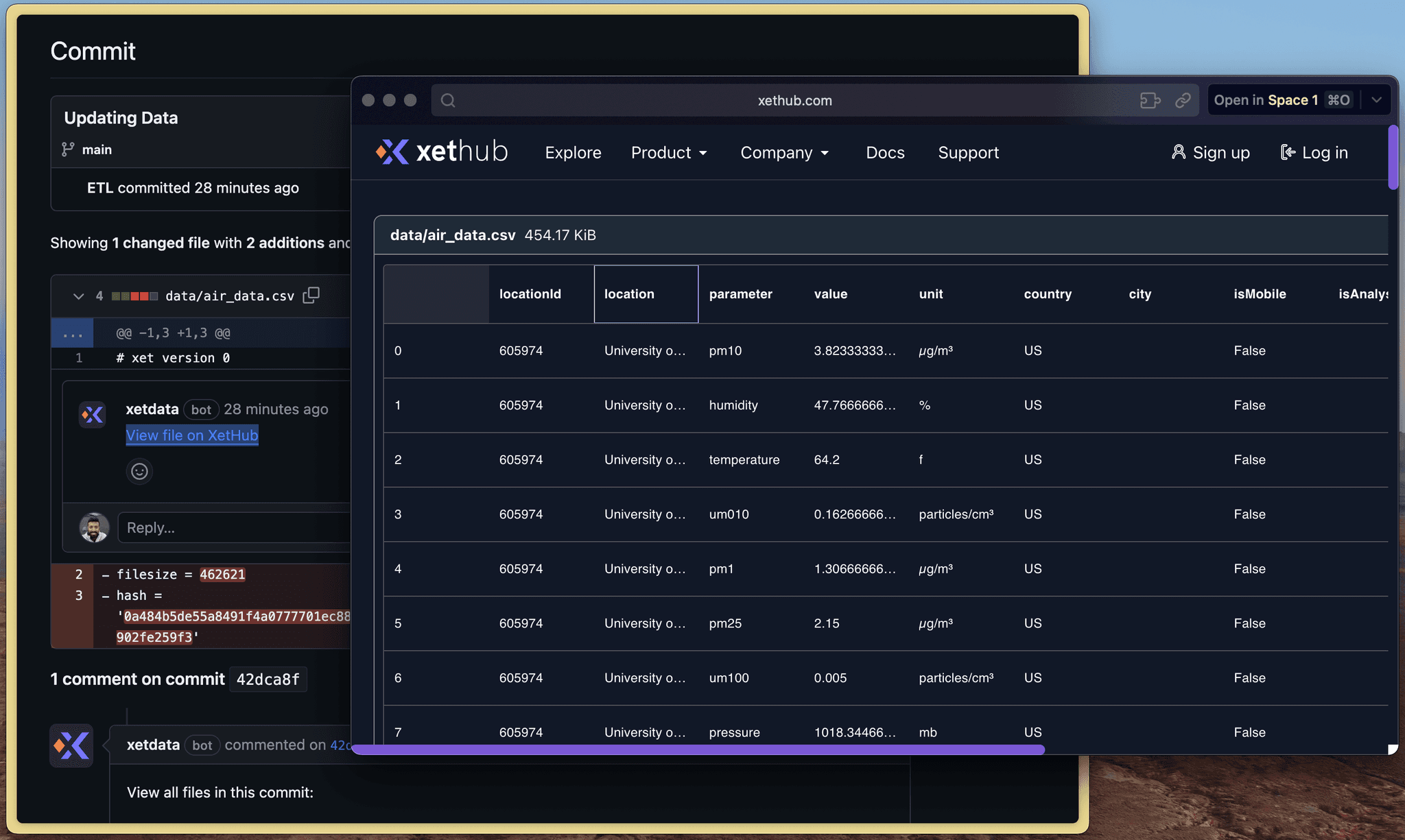 XetHub | Run Simple ETL Pipelines Inside GitHub Using Git-Xet & GitHub Actions