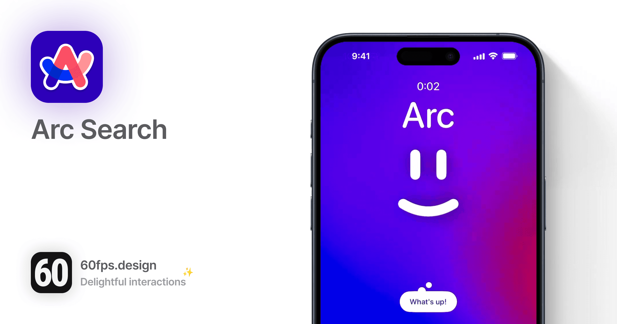 Arc Search iOS App UI/UX animation