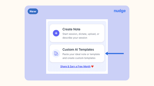 Nudge - AI Powered SOAP Notes for Therapists