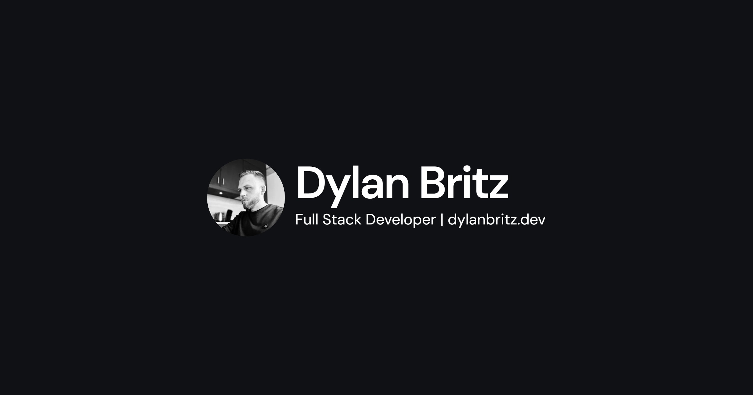 Dylan Britz | Full Stack Developer
