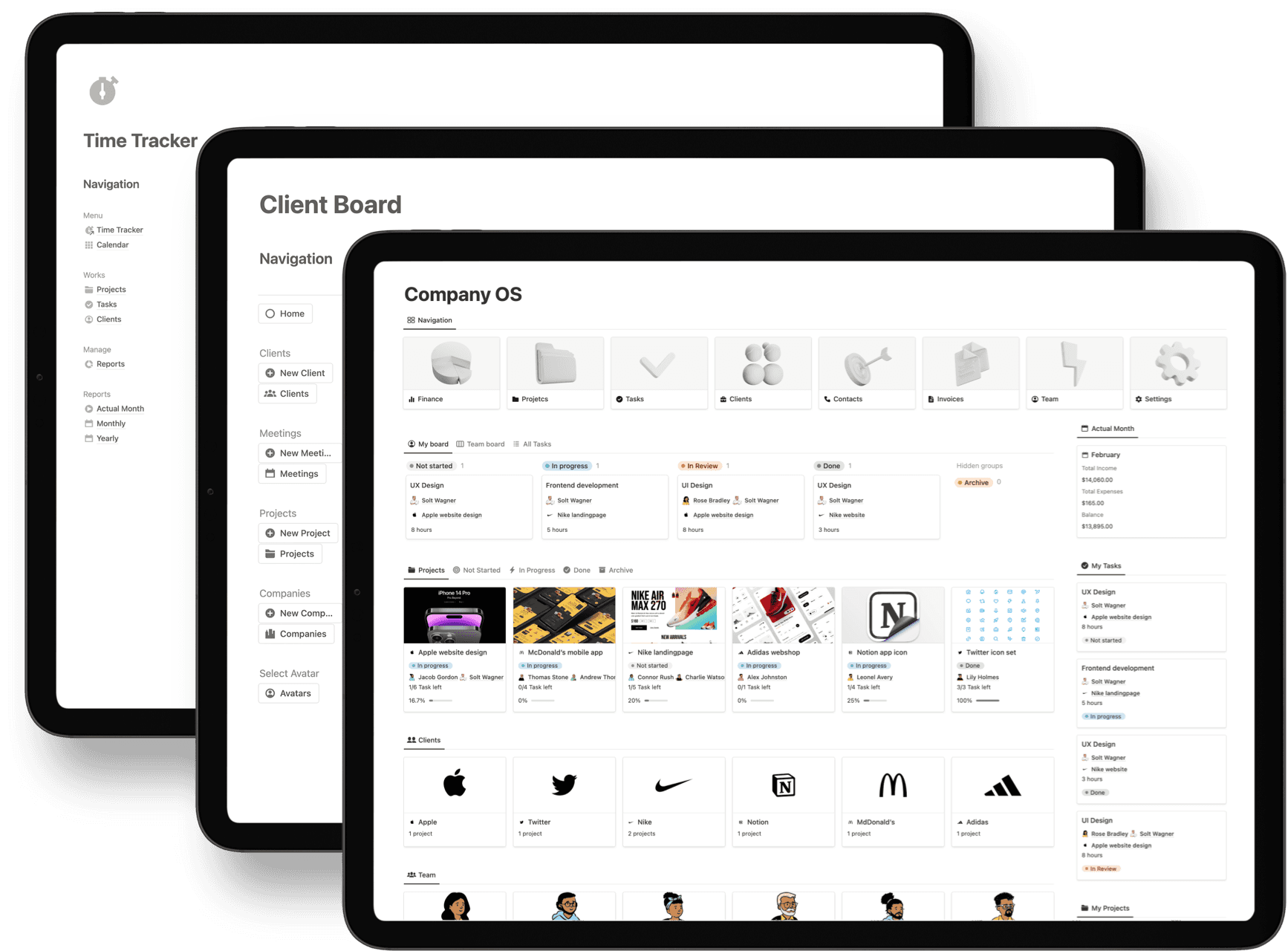 Notion Company Starter Kit Template Bundle @ Solt Wagner