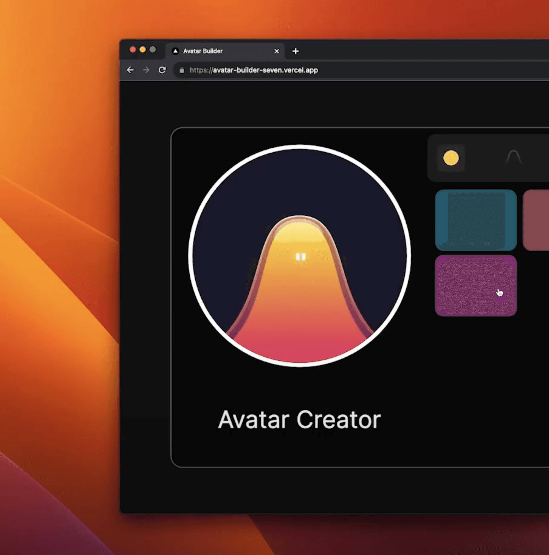 Avatar Creator tutorial