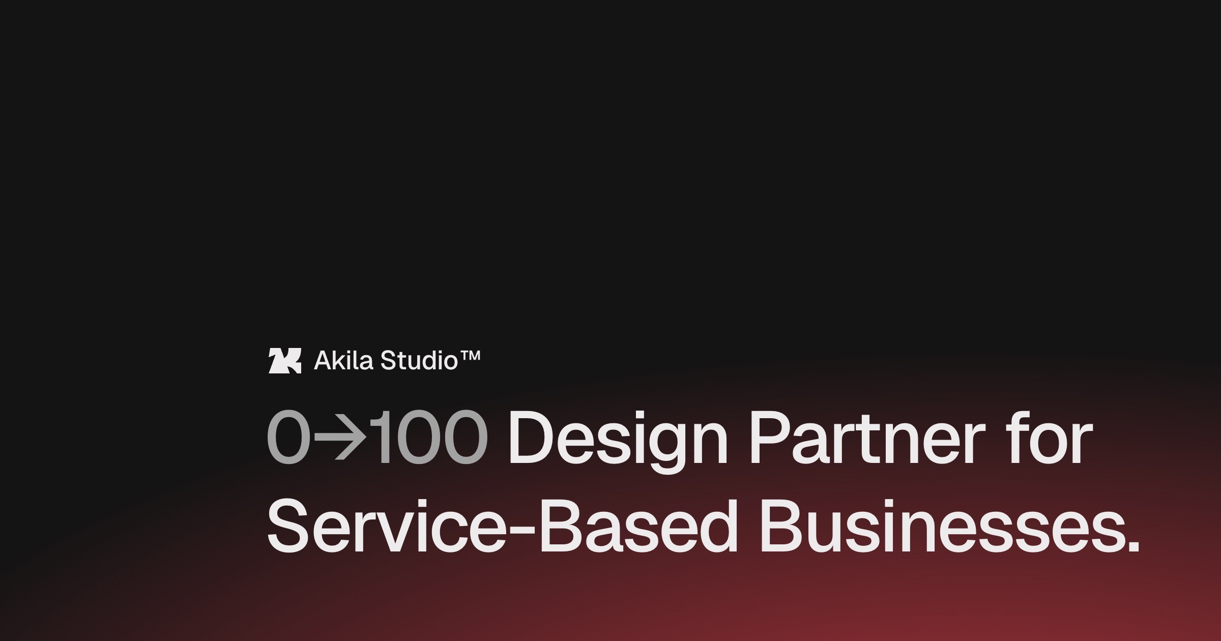 Akila Studio™ | Design Partner for Service-Based Businesses.