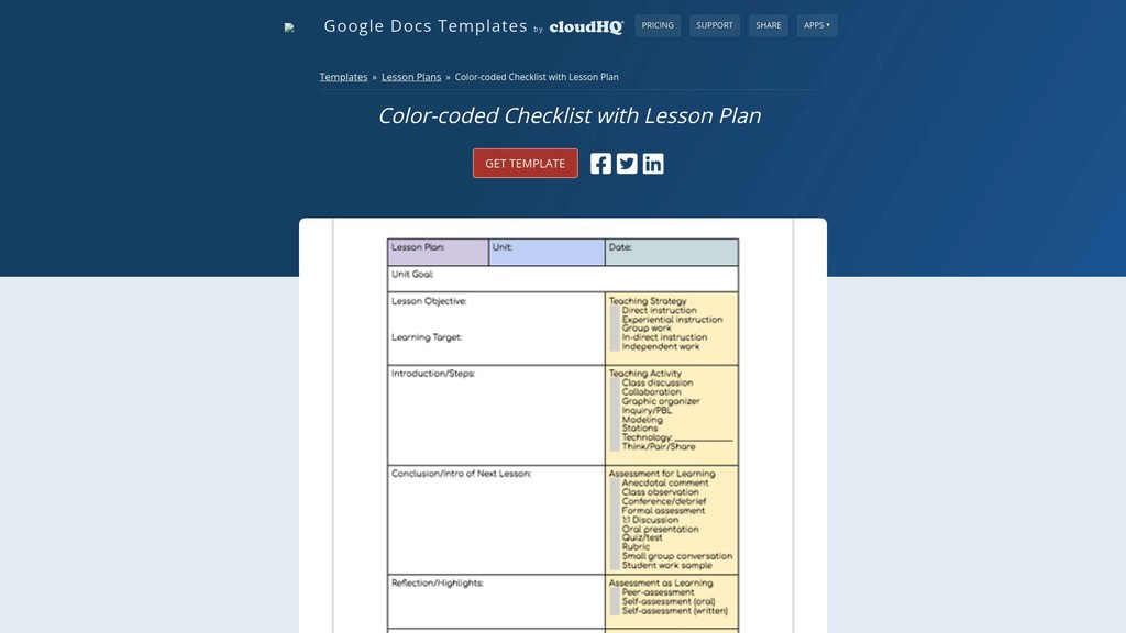7 Best Lesson Plan Tem Examples for Teachers 2025