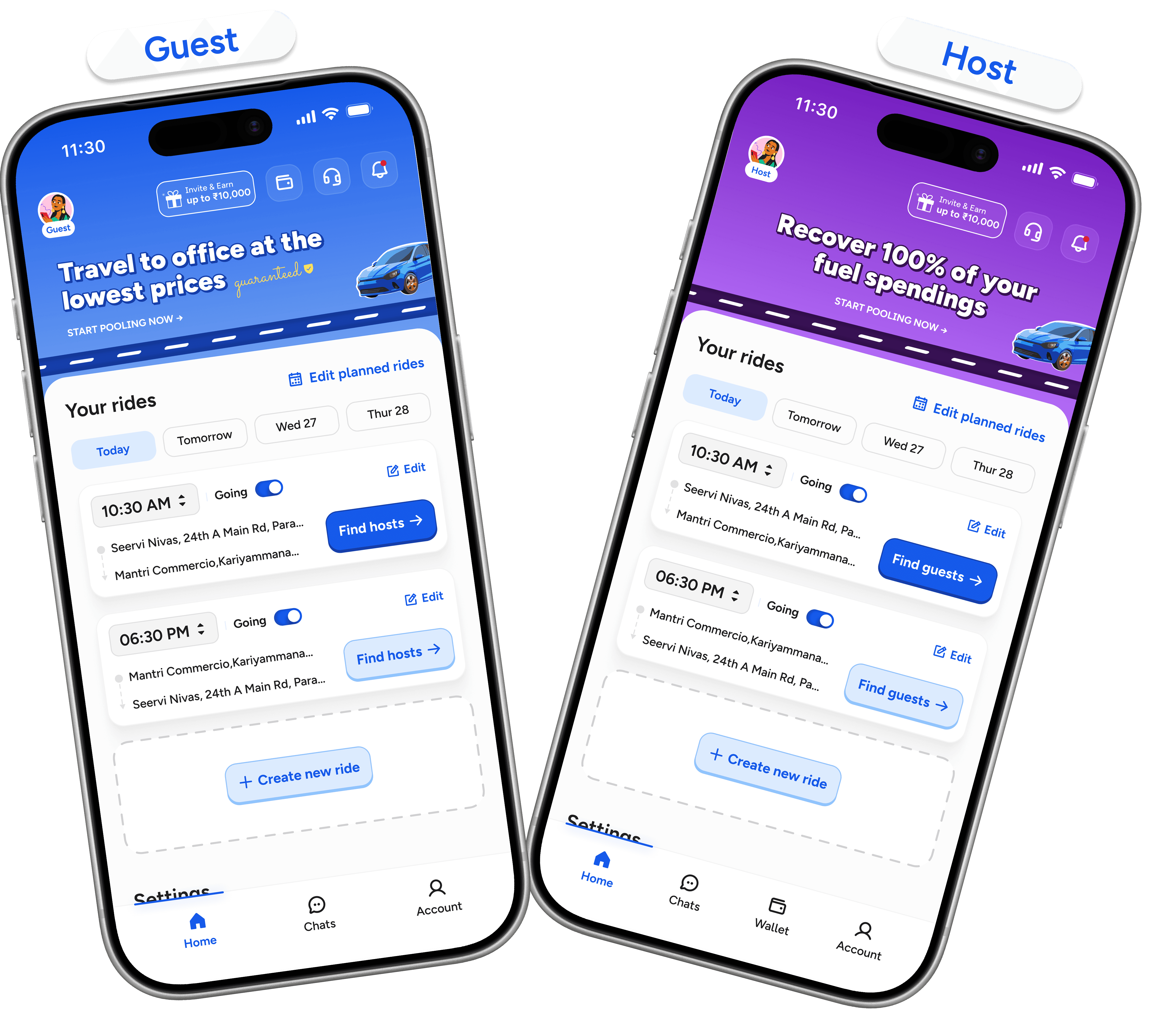 Hopr - Smart Carpooling App for Easy & Affordable Rides