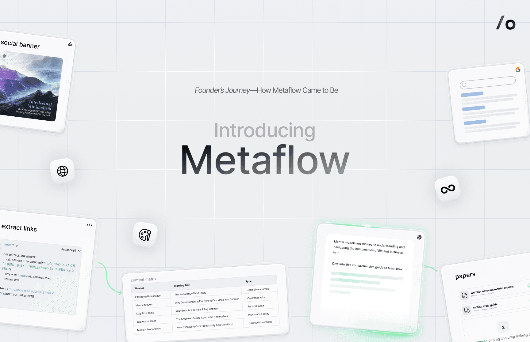 Flow - Metaflow AI | Visual AI Worflow Builder ₊⊹★